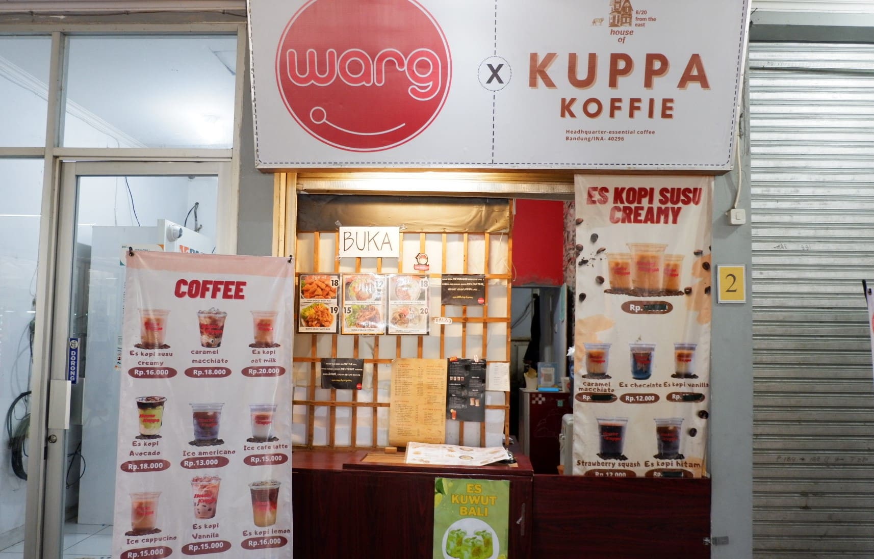 Kantin Warg X Kuppa Koffie | Kantin Ruang Riung, Makanan, Minuman ...